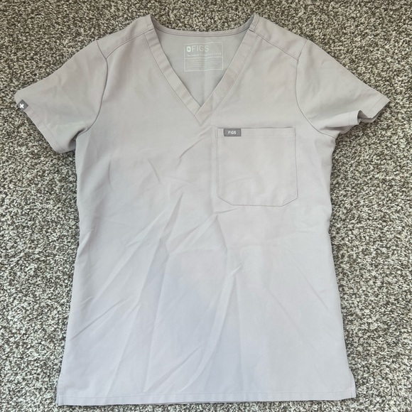Figs | Tops | Figs Slate Catarina Onepocket Scrub Top Xxs | Poshmark